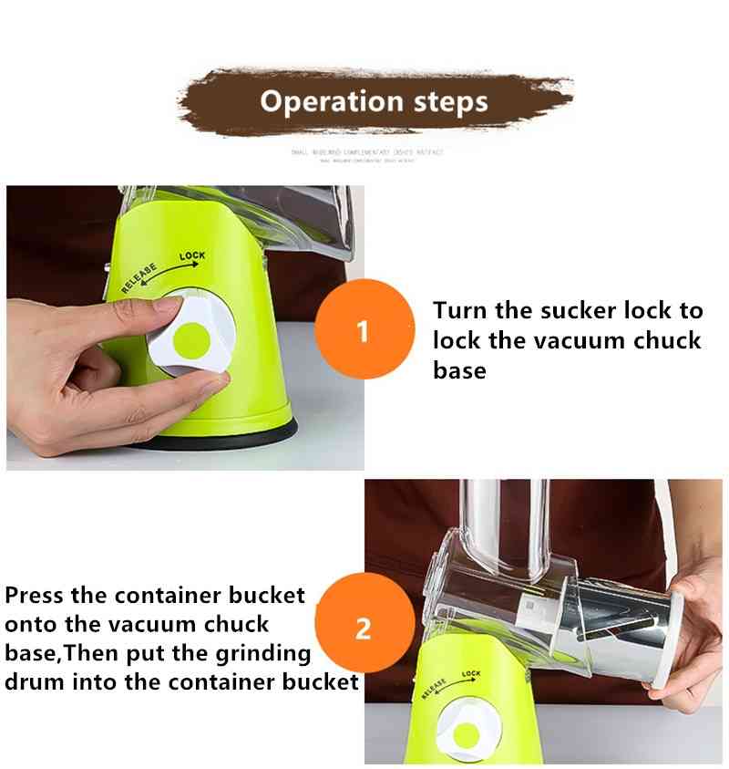 Tabletop Drum Grater | Prime Home