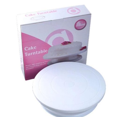 Cake Decorating Turntable Stand 360° – Prime Home